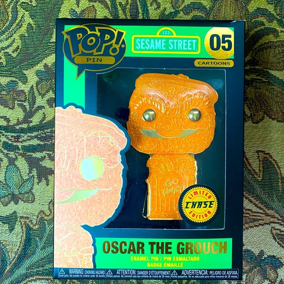 Funko | Toys | Funko Pop Pin Sesame Street Oscar The Grouch Chase ...